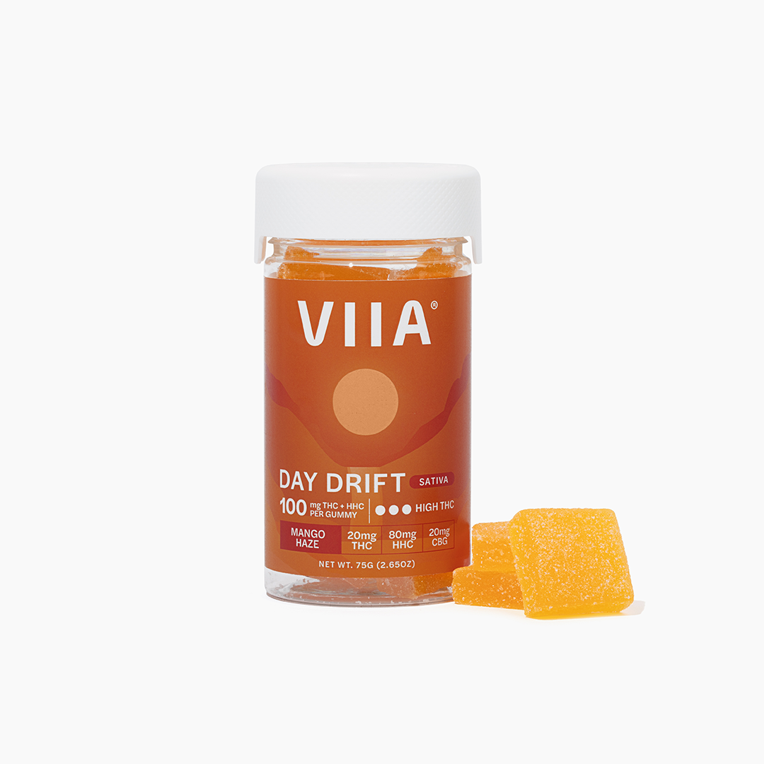 Day Drift: Sativa Gummies - 100mg THC & HHC | VIIA