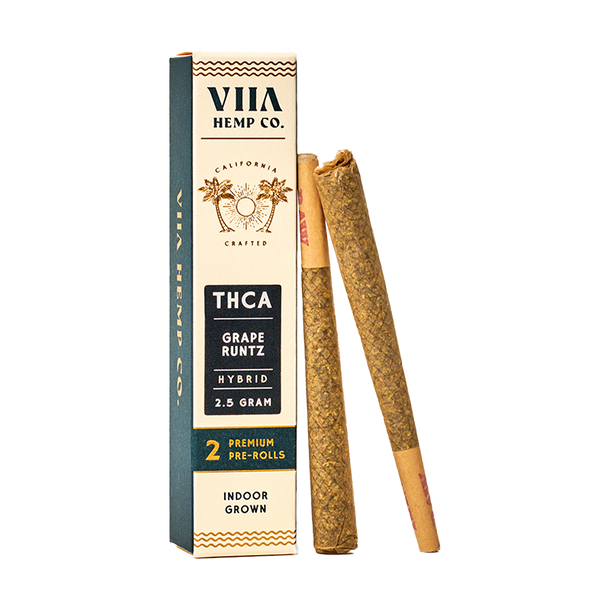 Grape Runtz: THCA Pre-Rolls 2.5g - Hybrid | VIIA